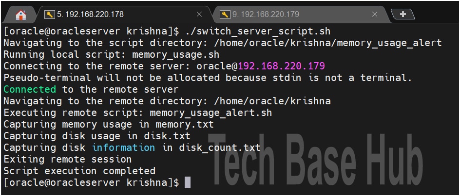 Remote Linux Server Management with Bash Scripts - techbasehub.com
