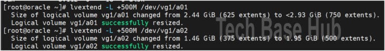 Step-by-Step Guide to Linux Extend Partition with LVM - techbasehub.com