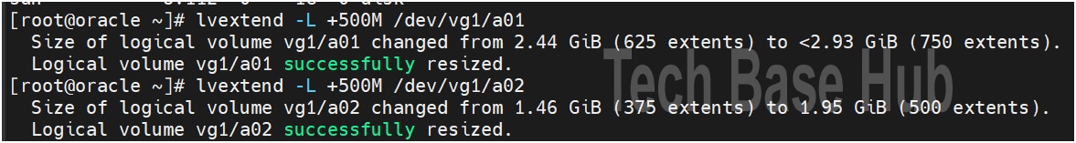 Step-by-Step Guide to Linux Extend Partition with LVM - techbasehub.com