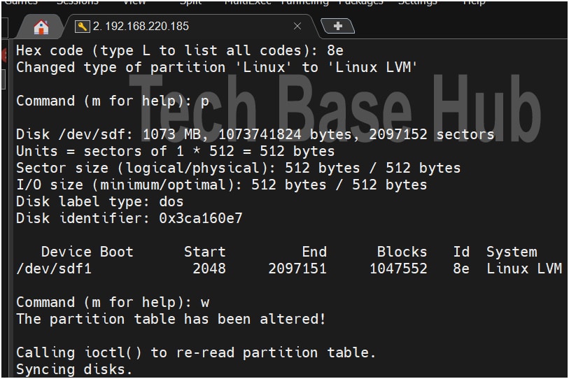 Step-by-Step Guide to Linux Extend Partition with LVM - techbasehub.com