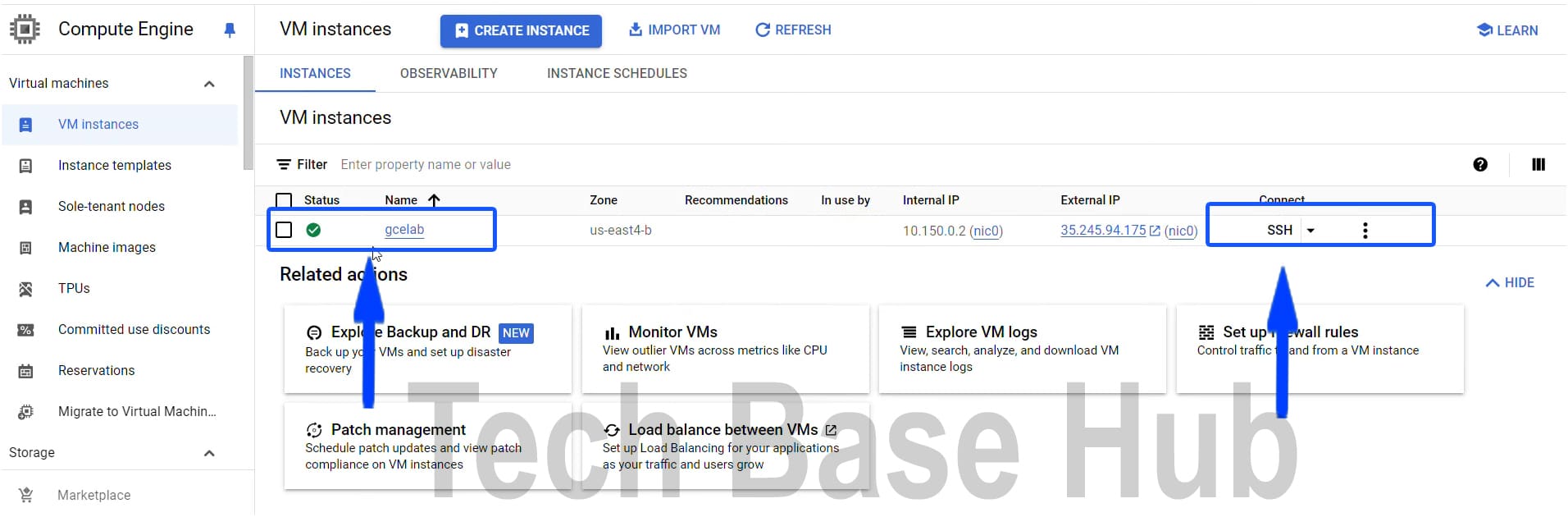 Google Cloud virtual machine GSP001: Creating a Virtual Machine 2024 - techbasehub.com