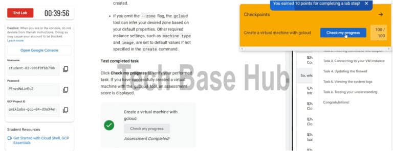A Beginner’s Guide to Cloud Shell Commands and gcloud: GSP002 2024 - techbasehub.com