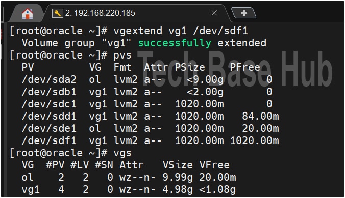 Step By Step Guide To Linux Extend Partition With Lvm 2502
