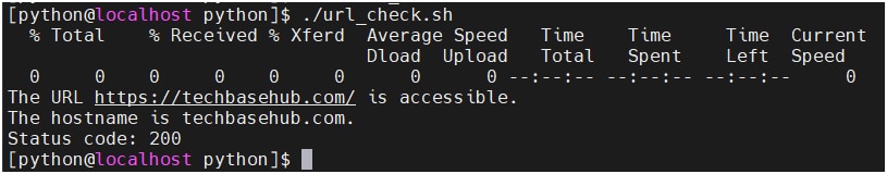 HTTP Status Code Checker: A Simple Shell Script Solution 2024 - techbasehub.com