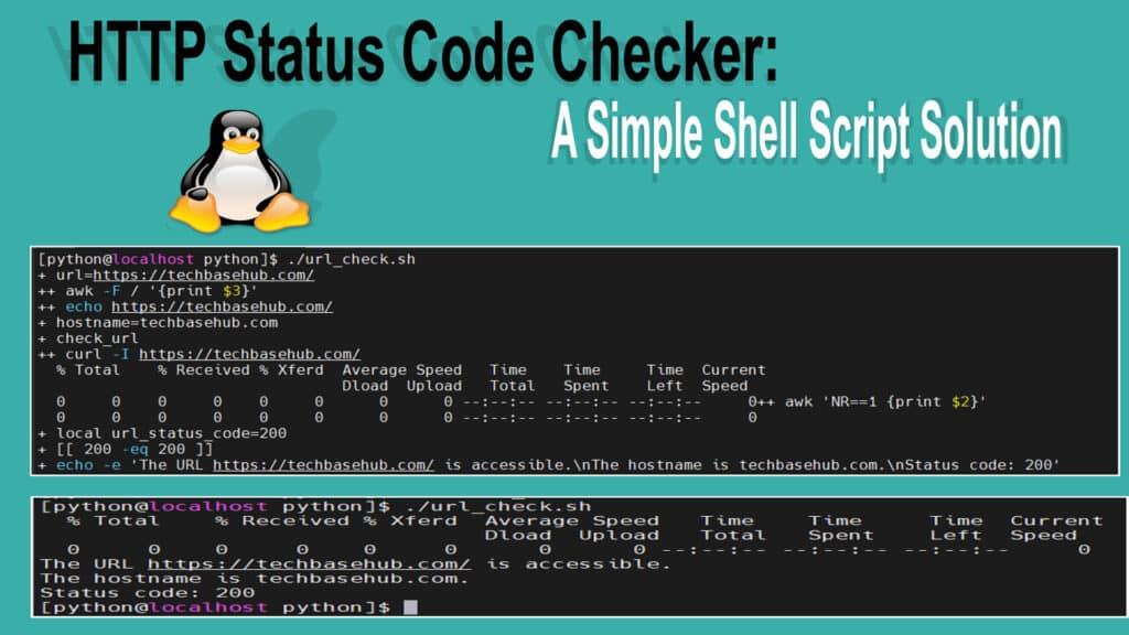 HTTP Status Code Checker: A Simple Shell Script Solution 2024 - techbasehub.com