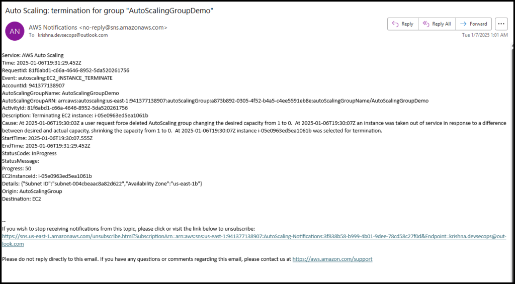Real-Time Auto Scaling and Notifications for EC2 in AWS: A Complete Guide - techbasehub.com